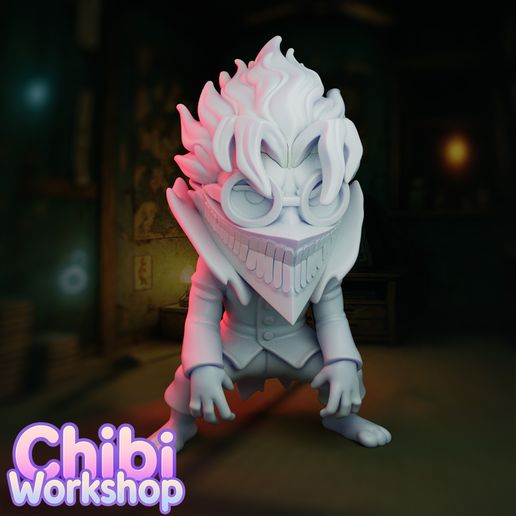 🦸 Chibi Okarun・ 3D File for 3D printing・Cults