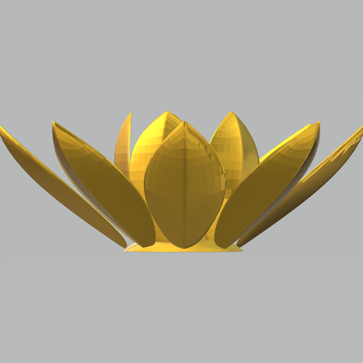 STL file Lotus flower 🪷 (OBJ)・3D print design to download・Cults