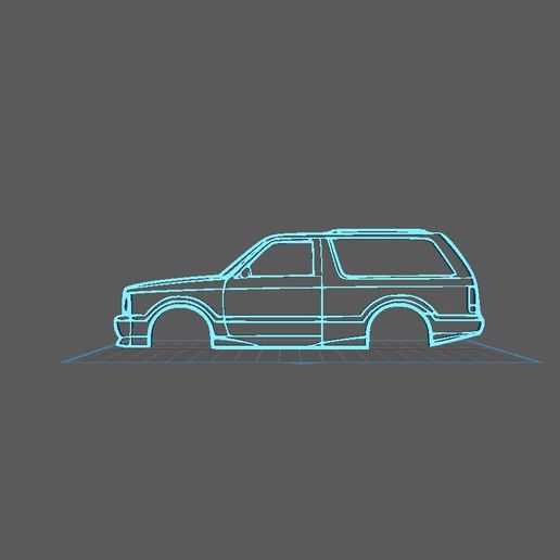🇺🇸 GMC - Typhoon 1992・ STL file for 3D printing・Cults