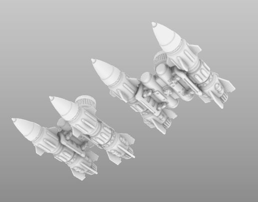 🆓 FREE Heavy Missile Launchers For Light Mechs And Small Knights・Free ...