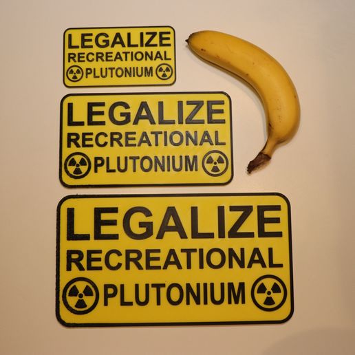 📱 Recreational Plutonium・Free STL File for 3D printing・Cults