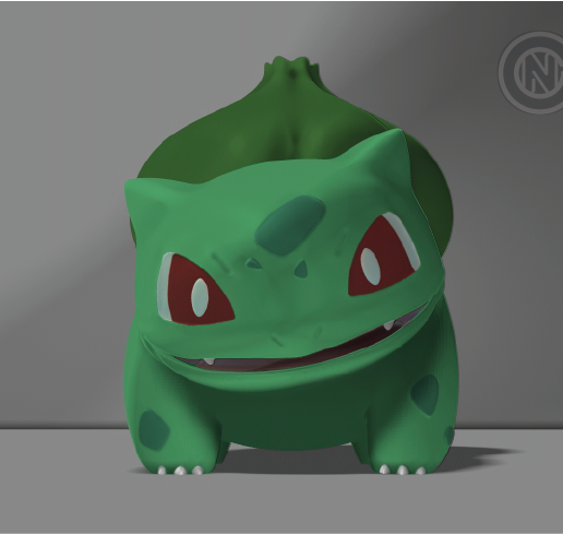 🐉 POKEMON BULBASAUR・ STL File for ・Cults