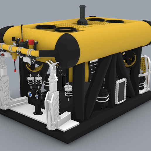 🌊 Merlin ROV WR200・ STL File for ・Cults