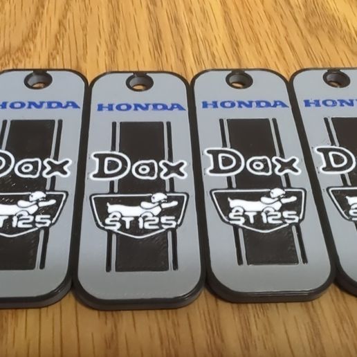 Free 3D file Honda Dax Keychain 🗝️ ・3D printer model to download・Cults