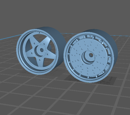 STL file VL Racing Wheels - STL File for 3D Printing 📁 ・3D printer ...