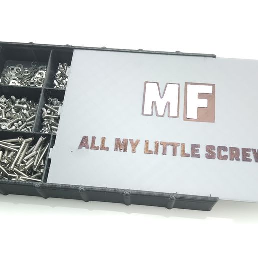 📦 SCREW HOLDER BOX・Free STL File for 3D printing・Cults