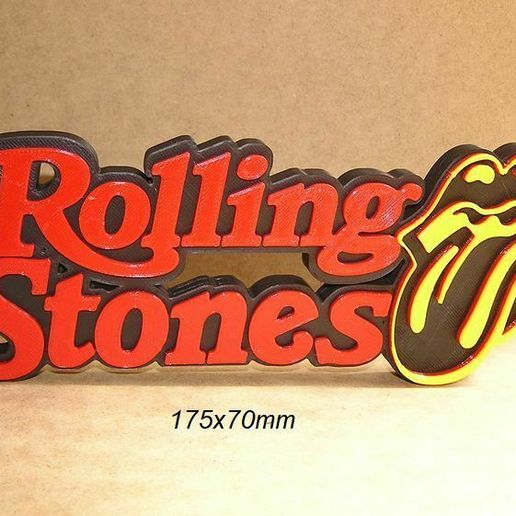🪨 Rolling Stones, logo, poster, sign, signboard, rock band, rock music ...