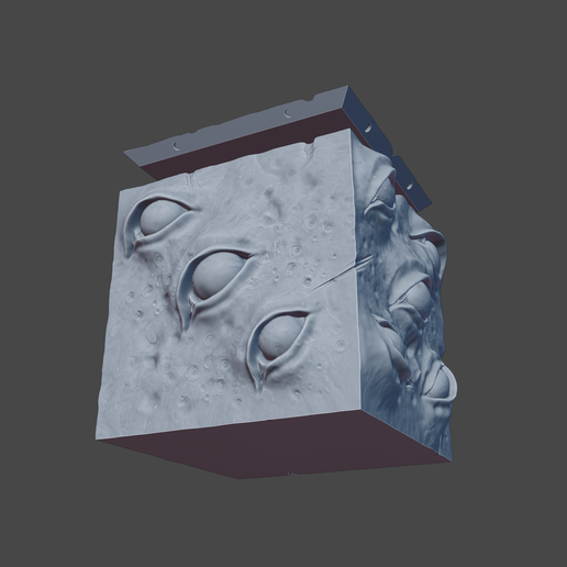 🎲 Prison Realm Gojo Satoru Dice with Dicebox - Jujutsu Kaisen・ STL File ...