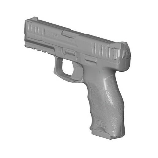 🔫 H&K HK SFP9 / VP9 9MM PISTOL BLUEGUN REAL SIZE SCAN・ STL File for 3D ...