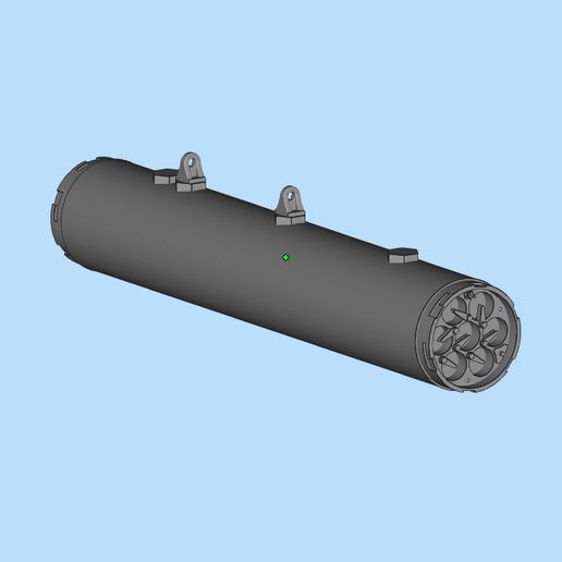 🚀 lau-68 rocket pod・ STL File for 3D printing・Cults