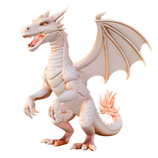 🐉 Poseable Dragon Figure・ STL File for 3D printing・Cults