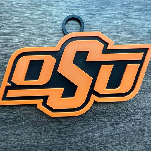 ⚽ Oklahoma State Cowboys Oversized Necklace, Pendant・ 3D File for 3D ...