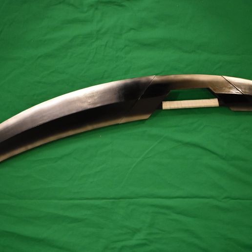 🐺 Power Rangers Zen-Aku Wolf Crescent Blade・3D Print・Cults