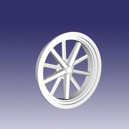 🛞 ET Classic front wheel・ STL File for 3D printing・Cults