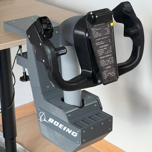 ️ 737 Yoke Mechanism 3D-Print (MSFS, X-PLANE 12, PMDG 737-SERIES, ZIBO ...