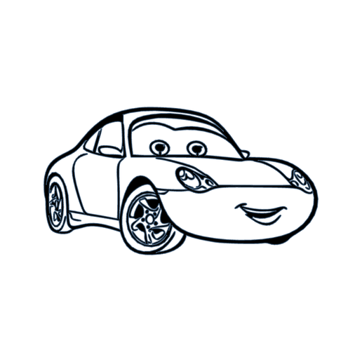 🎬 Sally From Cars The Movie・ STL File for ・Cults