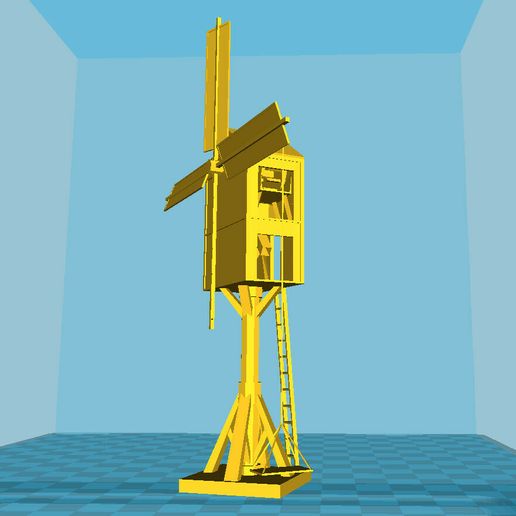 🎭 Stronghold - Windmill・Fichier 3D Gratuit pour ・Cults
