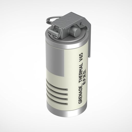 🖖 Vulcan 65 grenade from the Hellboy comics 3d print model・ STL File ...