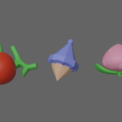 🐉 Pokemon Berries Pack 1・ STL File for 3D printing・Cults