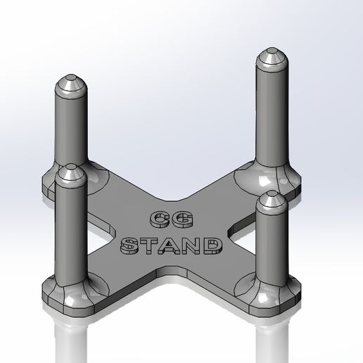 🚁 RC - CG Stand (for balancing Rc Planes & Quads etc)・Free 3D File for ...