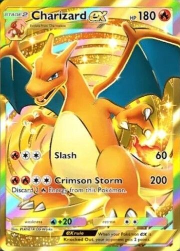 🐉 Charizard ex, Pokémon TCG Pocket card with the strongest attacks・ STL ...