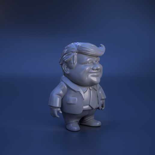 STL file Donald Trump 🗿 ・3D print design to download・Cults