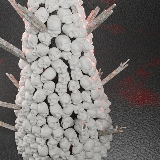 ⛰️ Mountain of skulls or skulls | 28 years later・ STL File for 3D ...