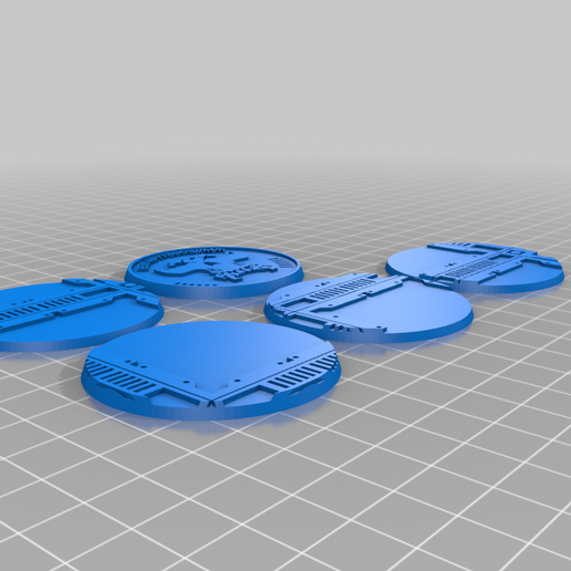 ⚔ Battle area bases・Free STL File for ・Cults