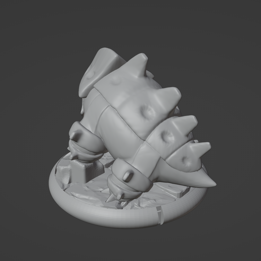 🪨 Aron. Lairon, Aggron and Mega Aggron 3D model・ STL File for 3D ...