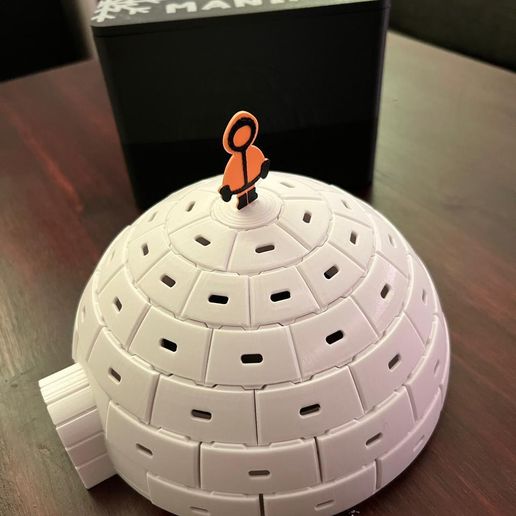 👪 Igloo Mania (Iglú Mania) board family game・Archivo STL para Impresión 3D・Cults