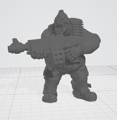 🛰 Space Ogres with ripping guns・Free STL File for ・Cults