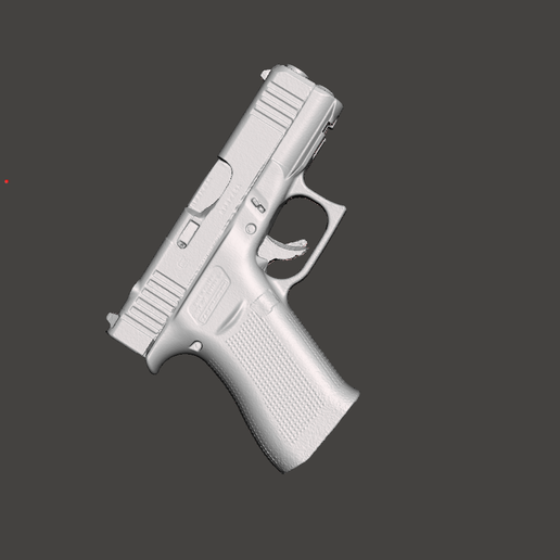 🔫 Glock 43X Real Size 3d Gun Mold・ STL File for 3D printing・Cults