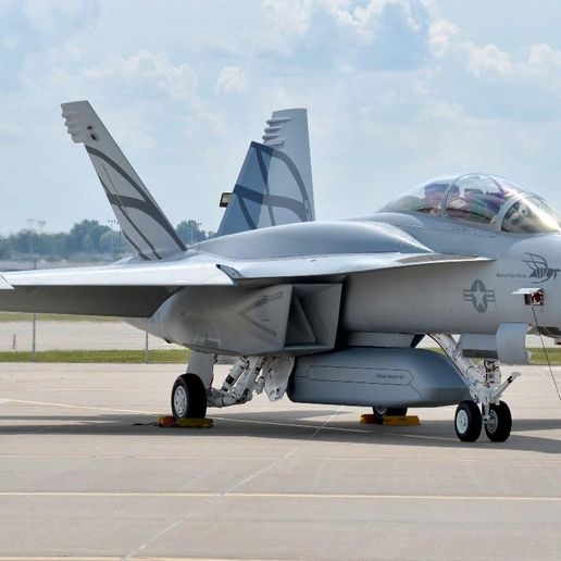 ⛽ F/A-18F Super Hornet / Silent Hornet Conformal Fuel Tanks・ STL File ...
