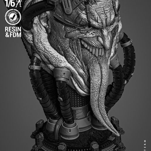 3D file WICKED MARVEL MOJO PORTRAIT BUST: TESTED AND READY FOR 3D ...