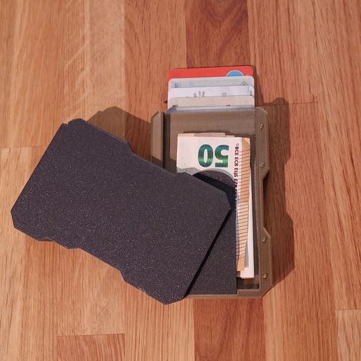STL file Rugged Smart Wallet V1 👛 ・3D printing model to download・Cults
