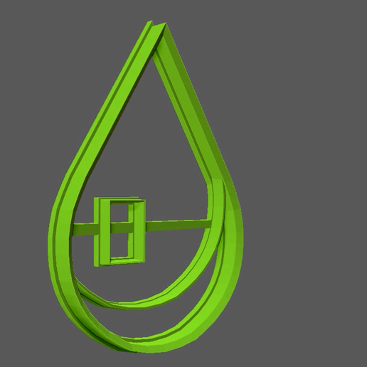 STL file 2 - Cascade Badge - Cutter 📛 ・3D printable model to download・Cults