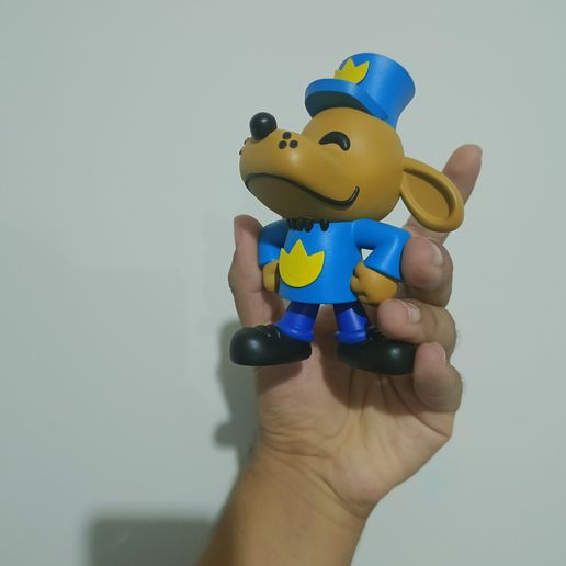 👾 Dogman・ STL File for 3D printing・Cults