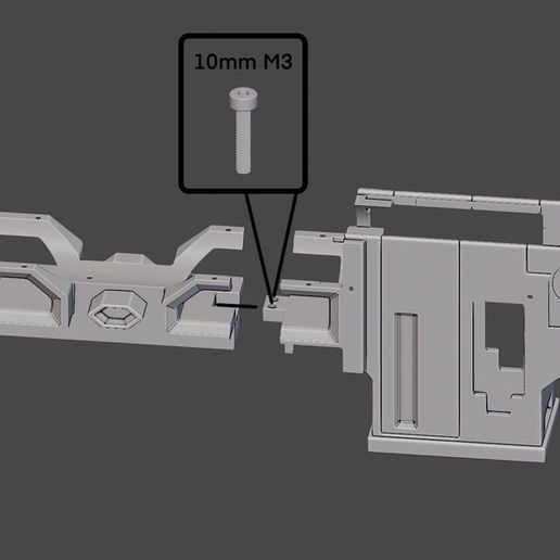 🔫 40K Boltor prop・Free 3D File for ・Cults
