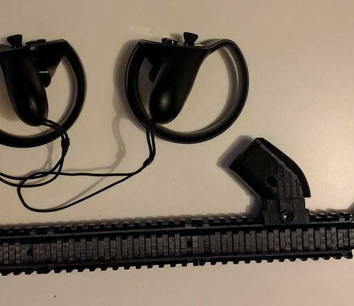 🔫 Oculus touch - gun stock・Free 3D File for ・Cults