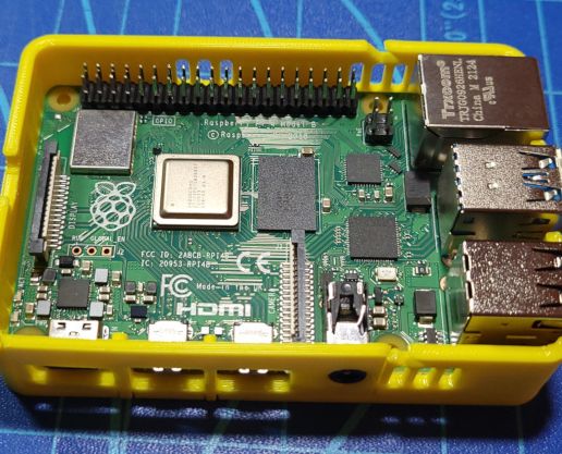 🔌 Raspberry Pi 4B case・Free 3D File for ・Cults