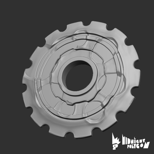 🪙 Corrupted Cog from Arcane Season 2・Free STL File for 3D printing・Cults