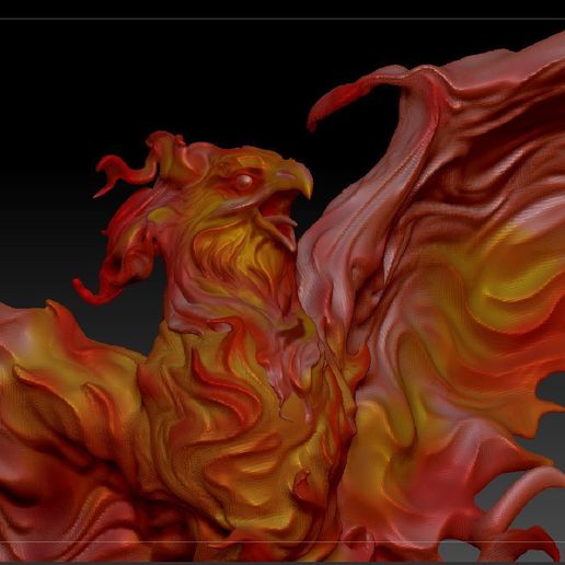 🦅 PHOENIX - JEAN GREY- FAWKES- FIRE BIRD・ STL File for 3D printing・Cults
