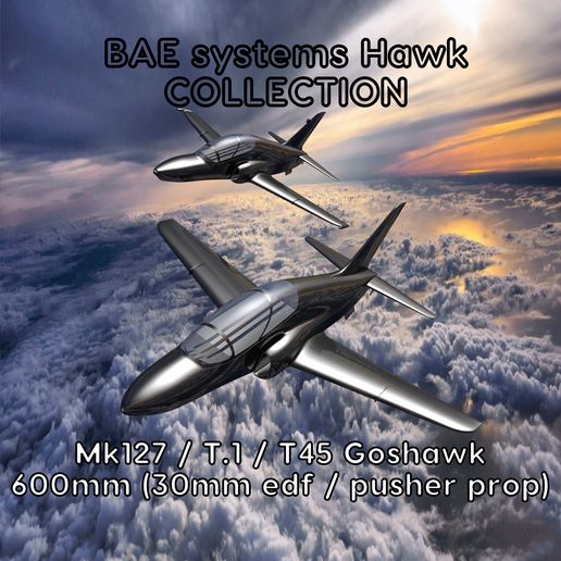 🦅 BAE systems Hawk 600mm Collection (Mk127 / T.1 / T45 Goshawk)(TEST ...