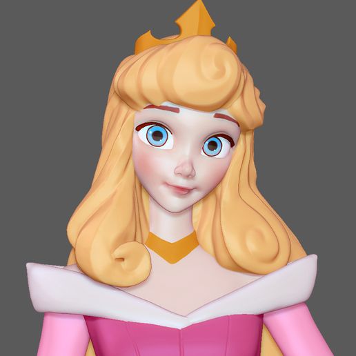 😴 AURORA SLEEPING BEAUTY DISNEY PRINCESS ANIMATION 3D PRINT・ STL File ...