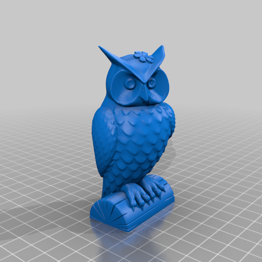 🦉 Owl Couple・Free 3D File for ・Cults