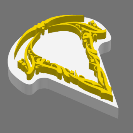 📛 Assassin’s Creed Mirage Badge・ STL File for 3D printing・Cults