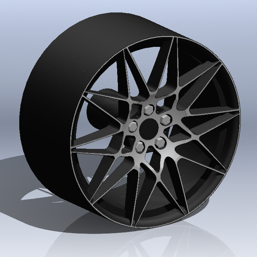 STL file BMW STYLE 666M RIMS M4 M3 🌆 ・3D print design to download・Cults