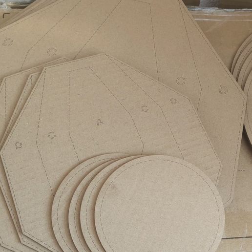 ⚽ IPSC Targets・ SVG File for CNC machining - Laser cutting・Cults