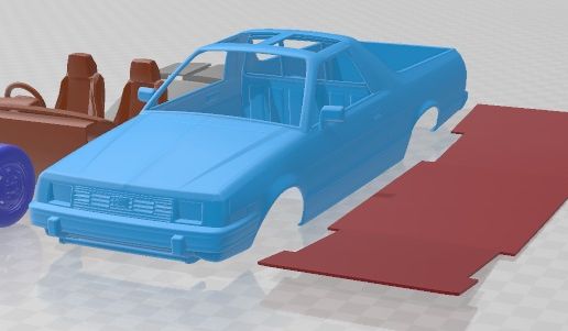 🚗 Subaru BRAT 1981 Printable Car・ 3D File for 3D printing・Cults