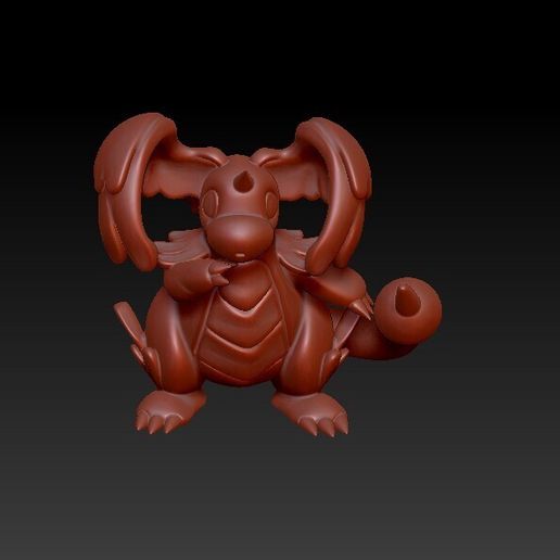 🐉 Mega Dragonite Figure・ OBJ File for 3D printing・Cults